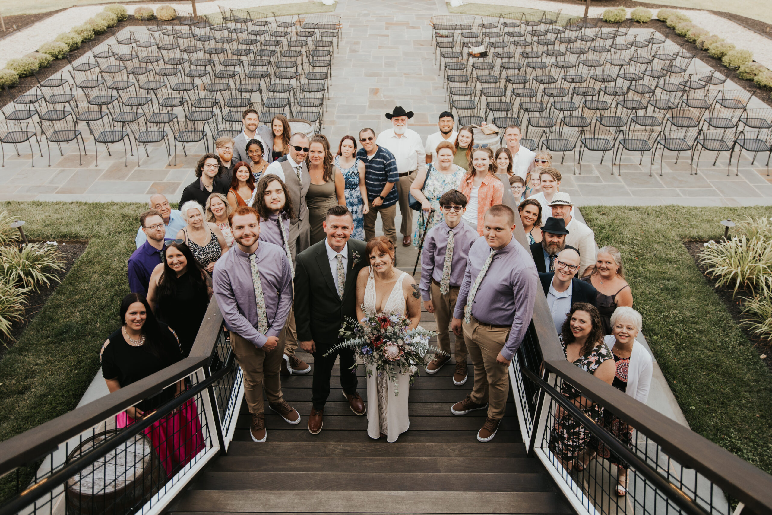 Real Weddings: Midweek Summer Minimony Wedding